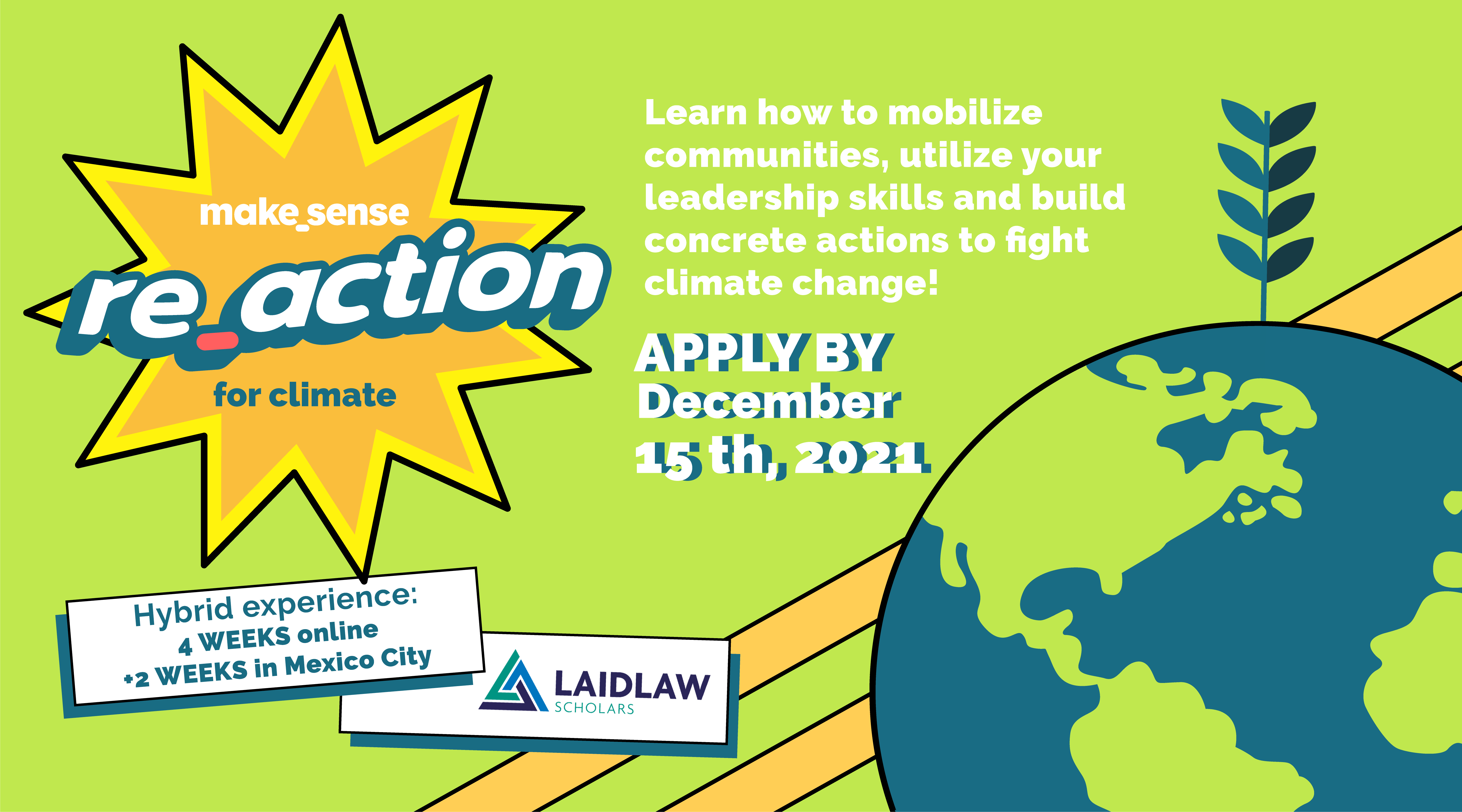 re_action for impact programme | makesense x Laidlaw Foundation